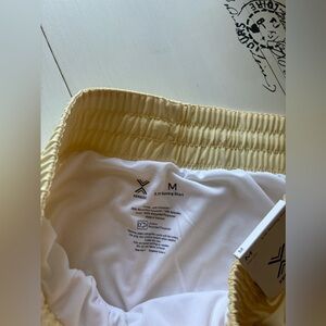 Xersion | Shorts | Xersion Yellow Yoga Shorts Medium | Poshmark